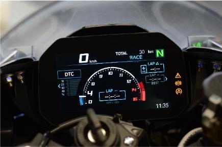 Na S 1000 RR (modelo 2023): Qual é a diferença entre as várias telas no ...